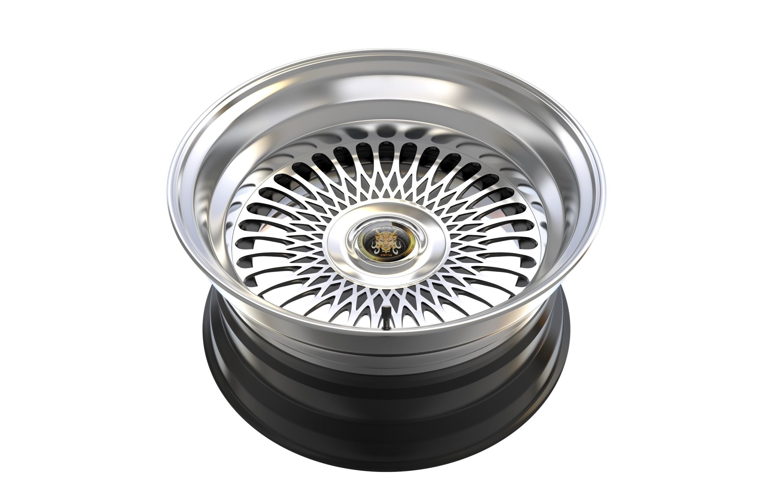 SEVENK FORGED KADI Wheel 3D model | CGTrader