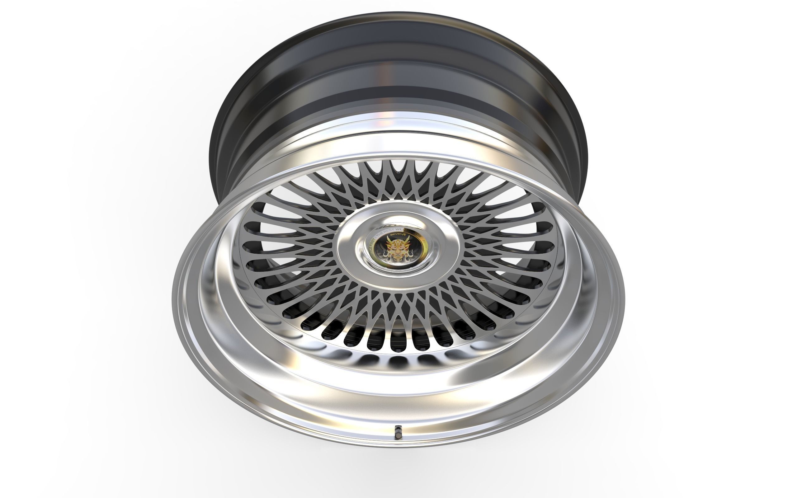 SEVENK FORGED KADI Wheel 3D model | CGTrader