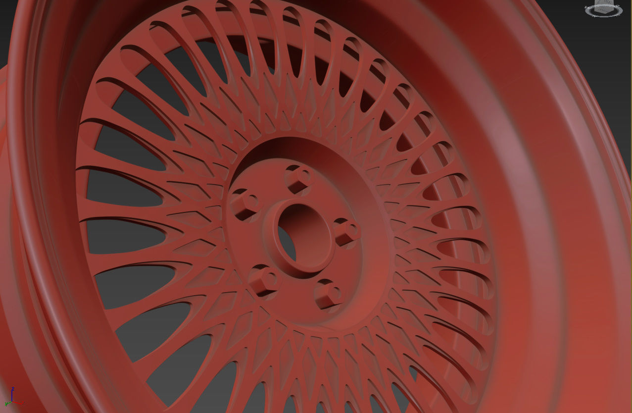SEVENK FORGED KADI Wheel 3D model | CGTrader