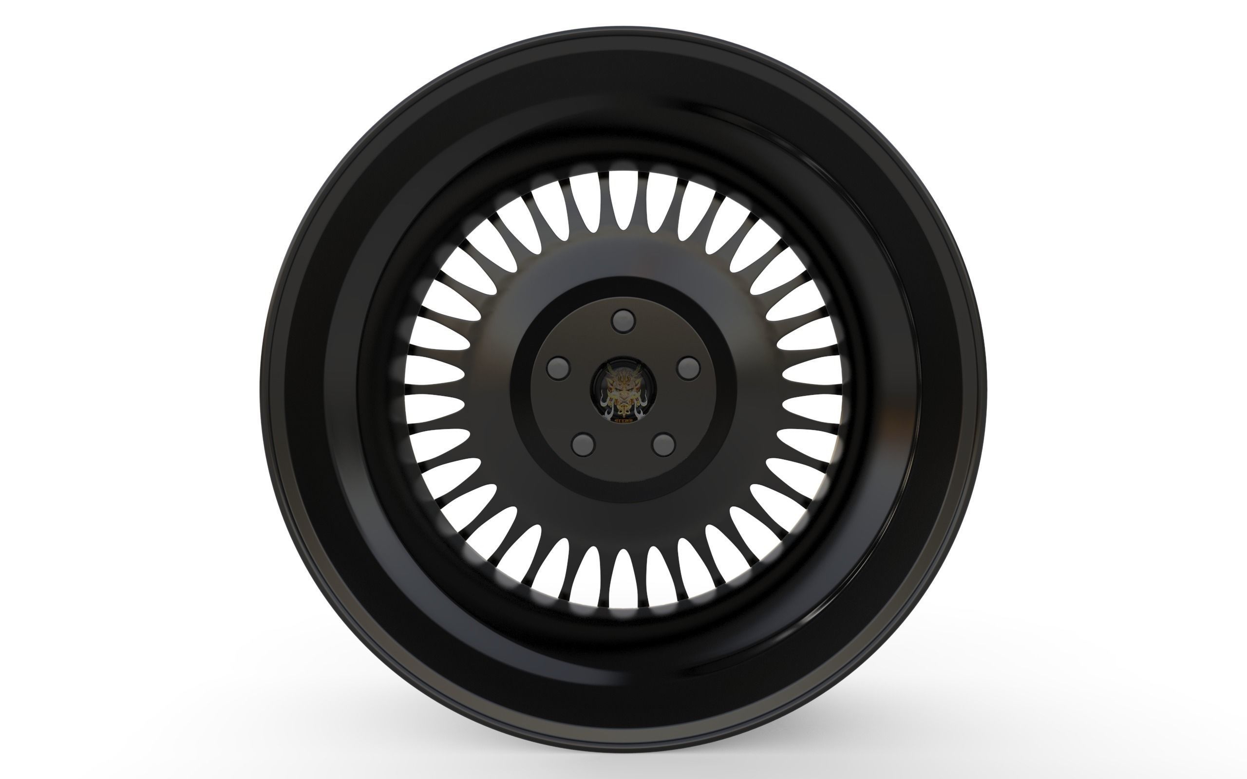 SEVENK FORGED KADI Wheel 3D model | CGTrader