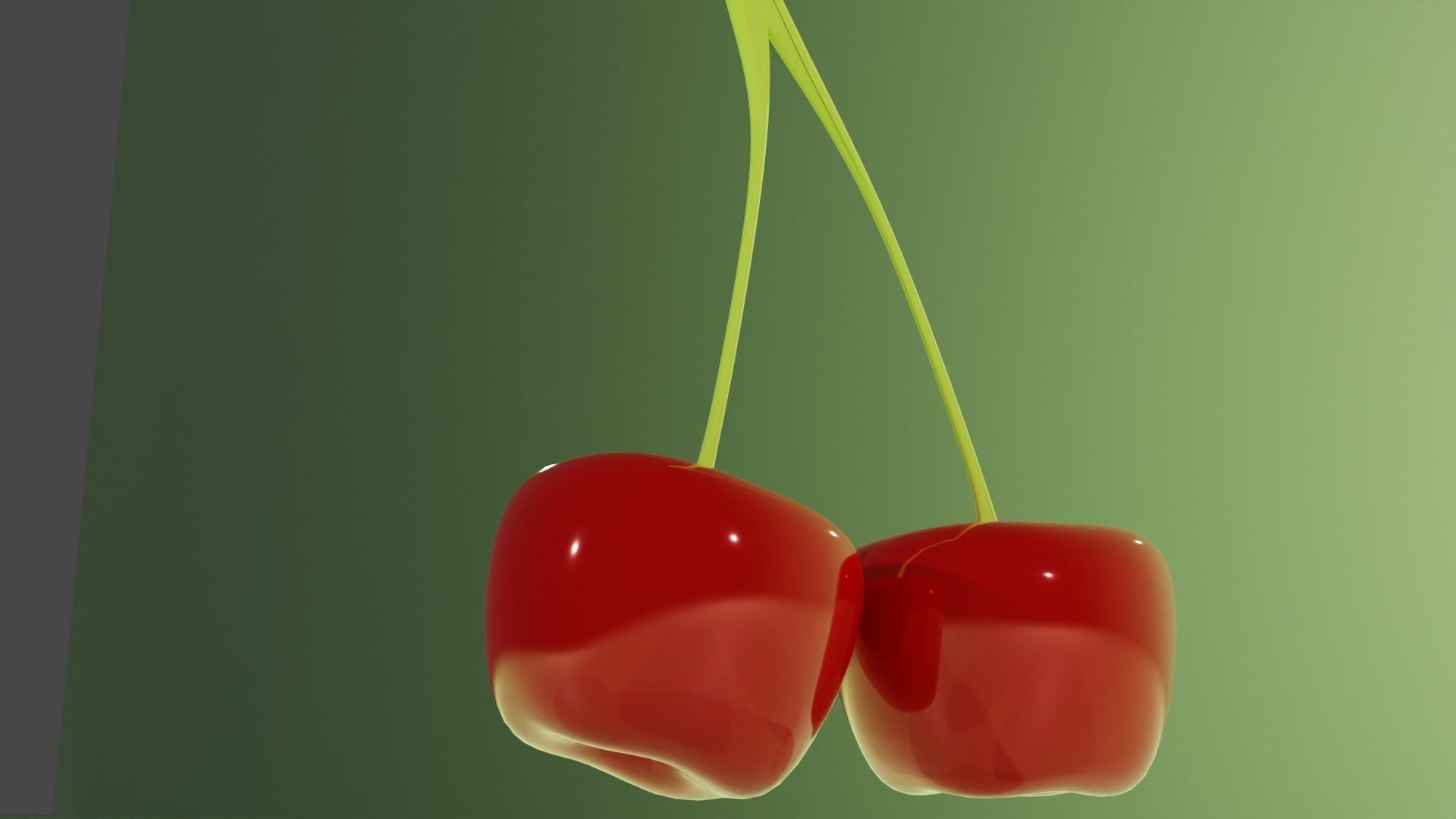 Red Cherries free 3D model | CGTrader