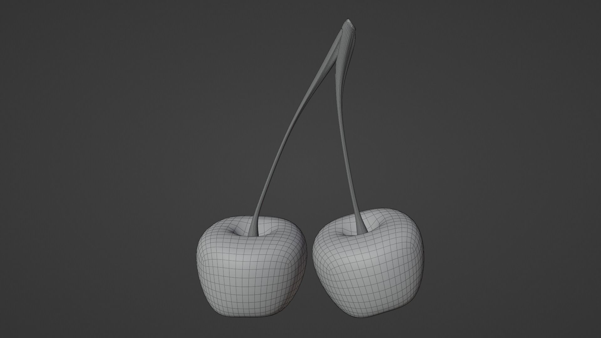 Red Cherries free 3D model | CGTrader