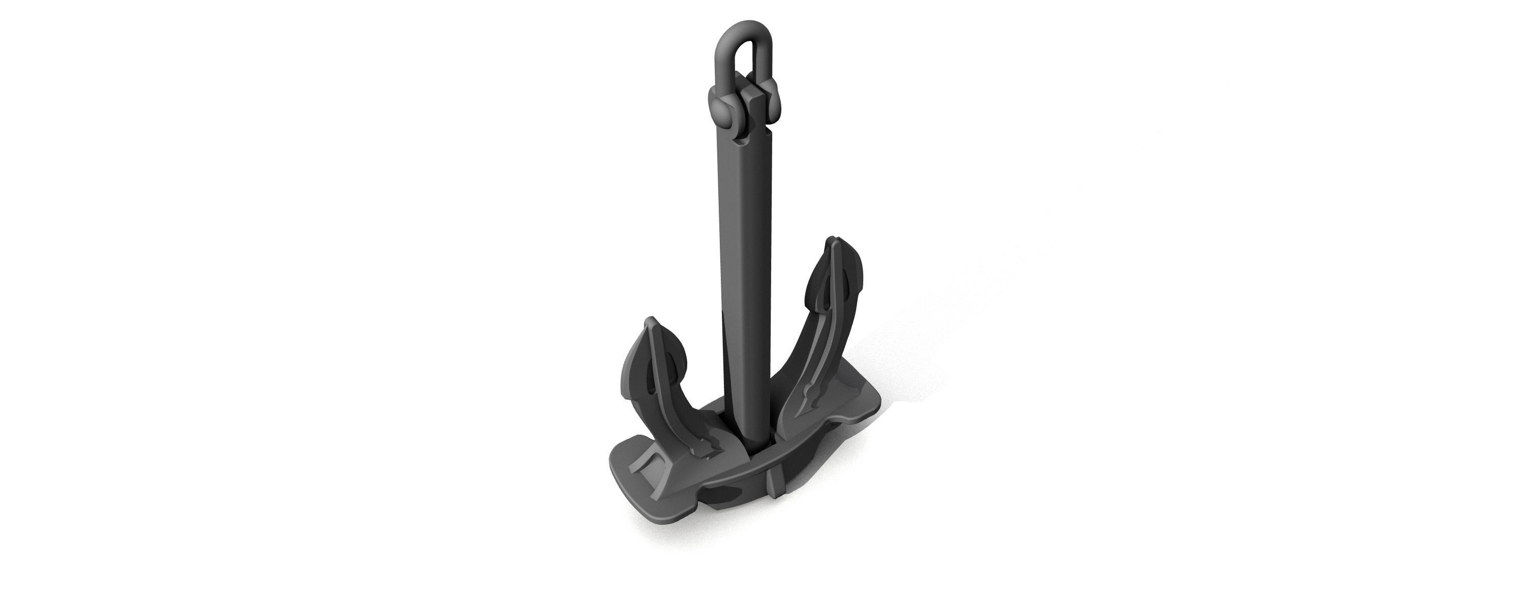 hall anchor 3D model 3D printable | CGTrader