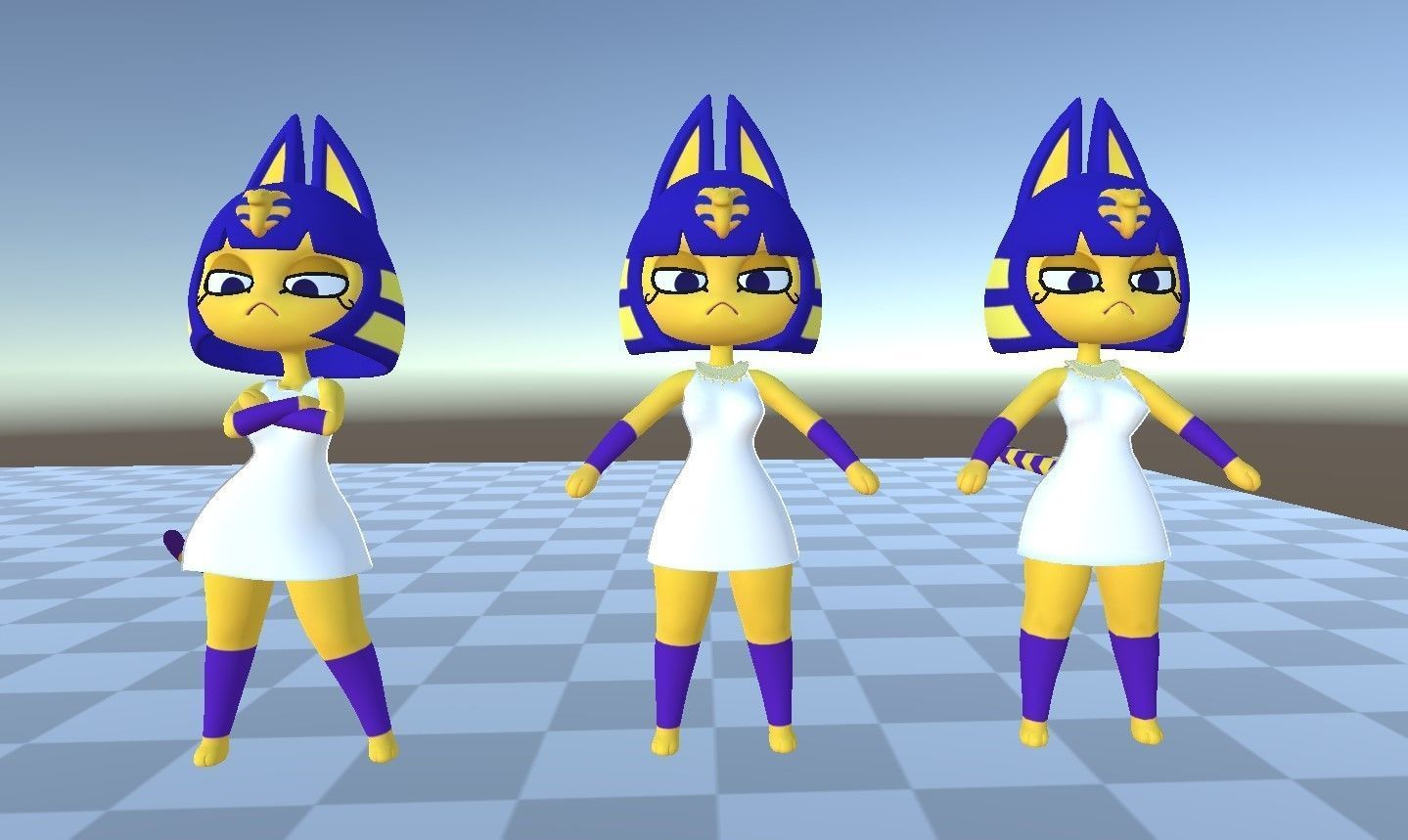 Ankha Animal Crossing - Zone 3D model | CGTrader