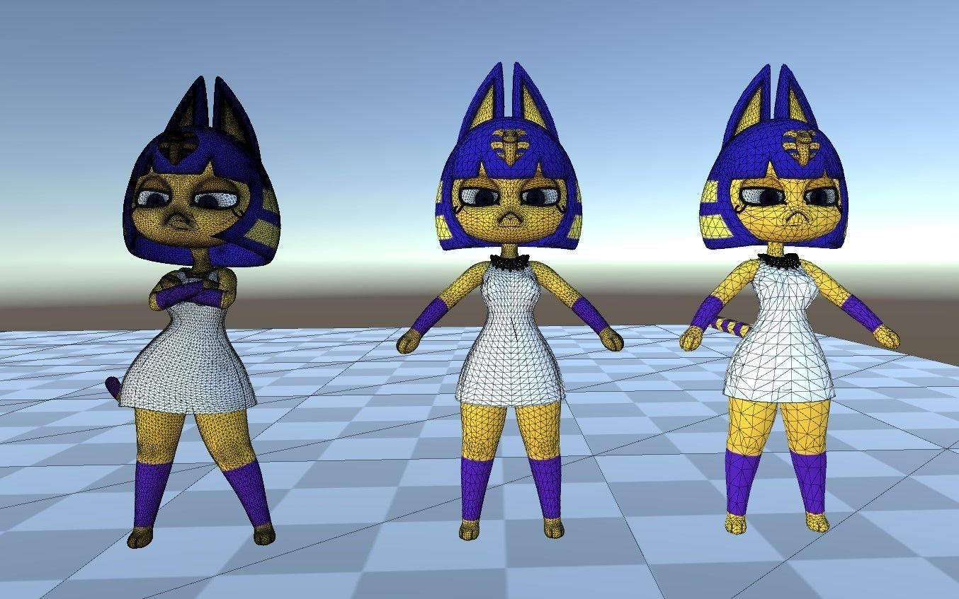 Ankha Animal Crossing - Zone 3D model | CGTrader