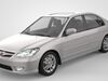 Honda Civic VTEC 2 3D model | CGTrader