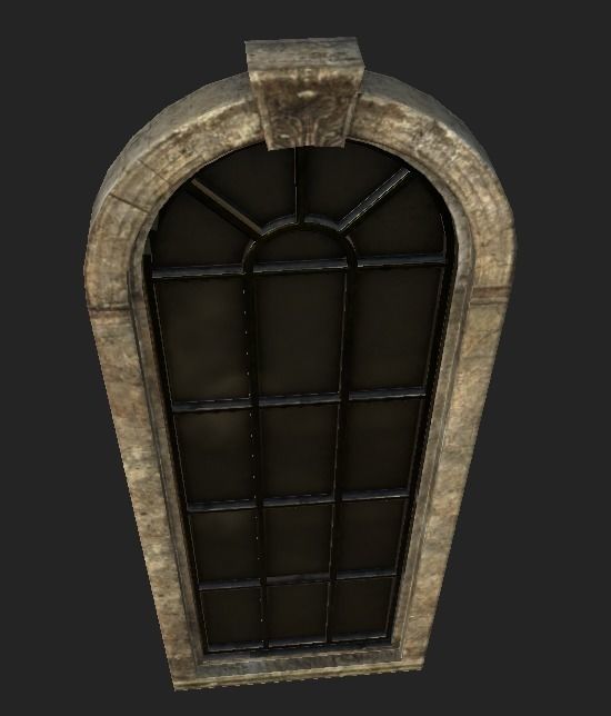 3D model Courthouse Window VR / AR / low-poly | CGTrader