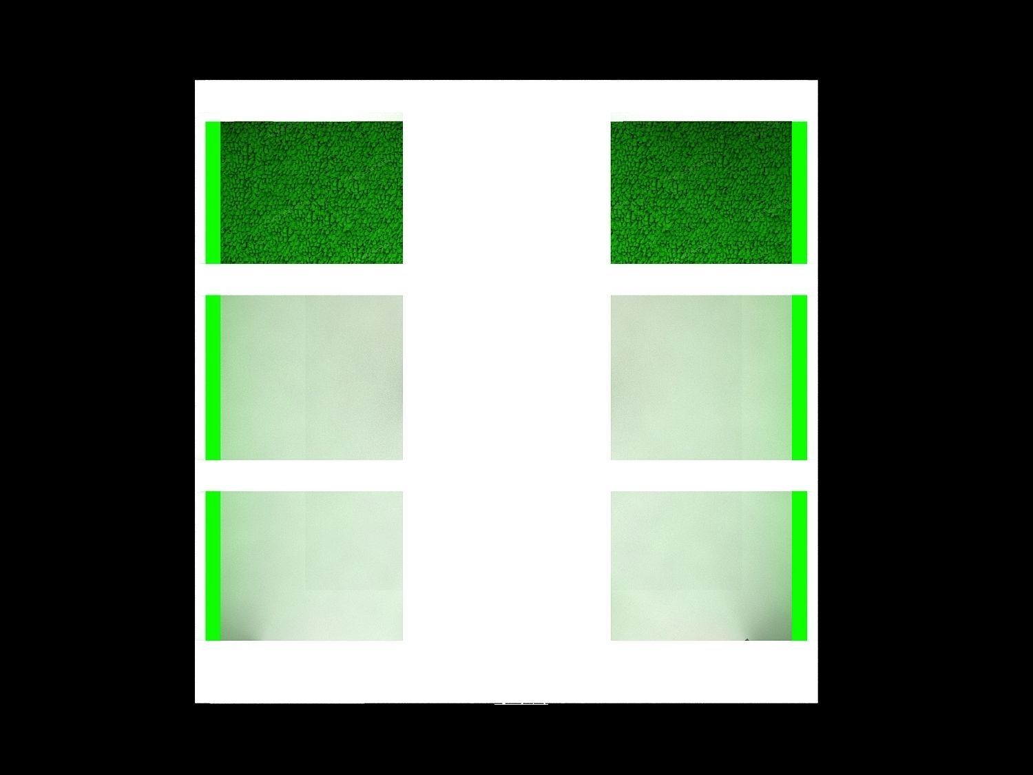 3D model 6 mtr x 6mtr one side open exhibition stand VR / AR / low-poly ...