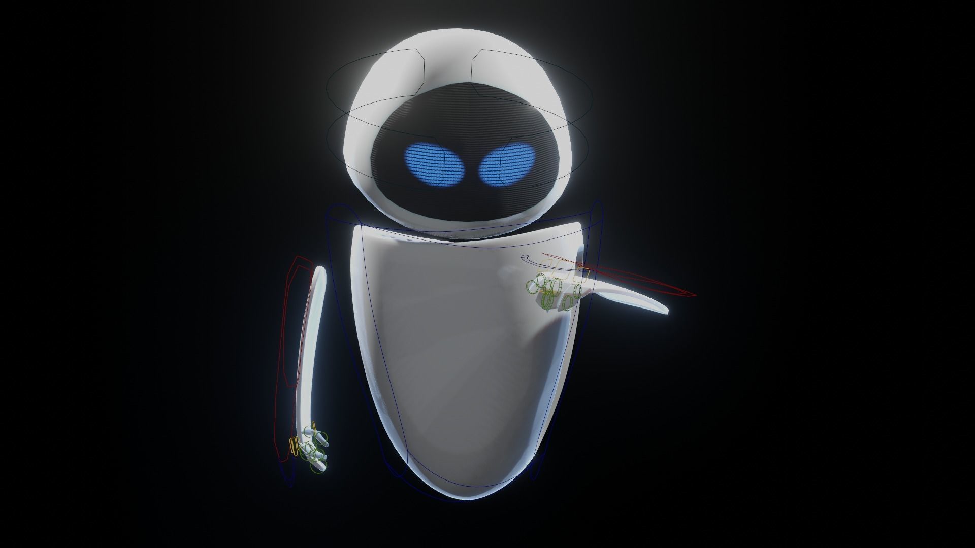 3D model Eva from Walle VR / AR / low-poly | CGTrader