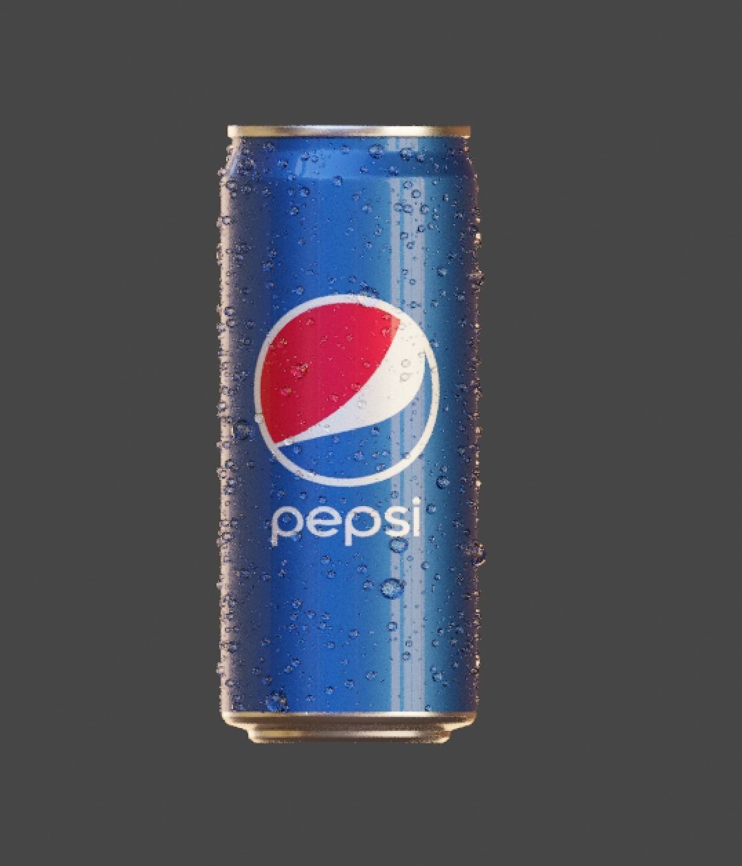 Pepsi Can with Droplet Generator 3D model | CGTrader