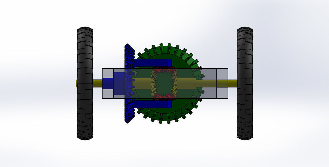 Differential gear set free 3D model 3D printable | CGTrader
