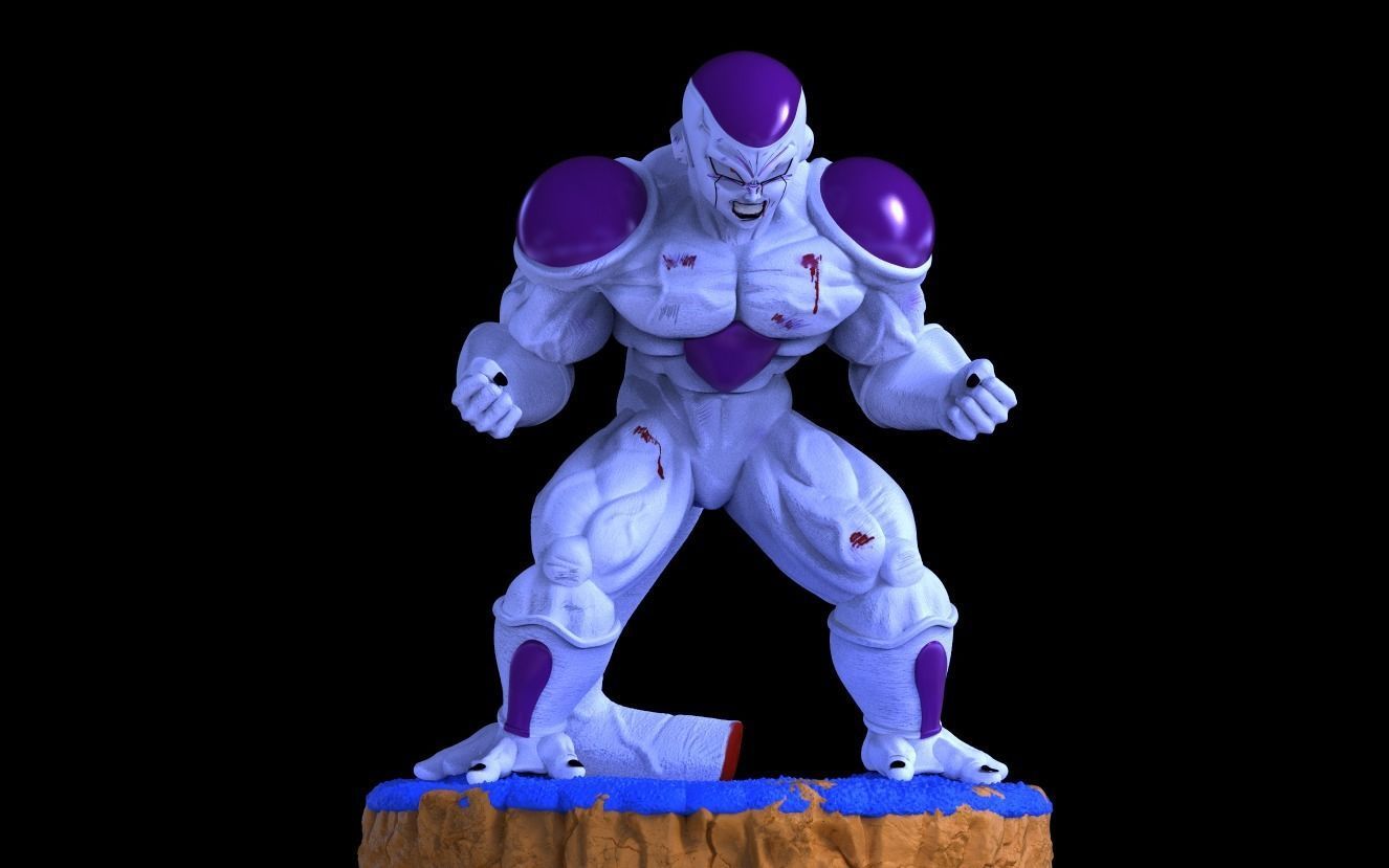 Dragonball Z Freezer 3D model 3D printable | CGTrader