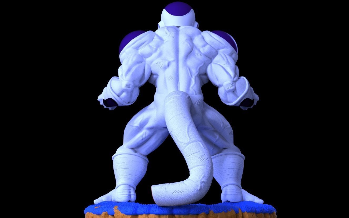 Dragonball Z Freezer 3D model 3D printable | CGTrader