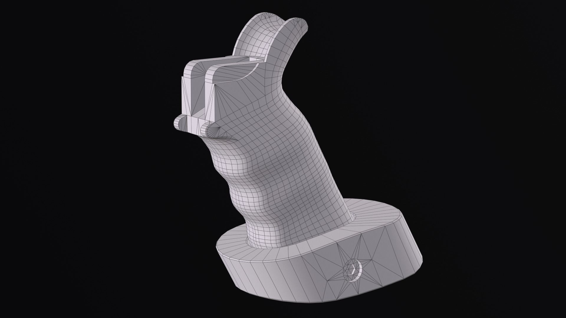 3D model AR 15 ERGO TACTICAL PISTOL GRIP VR / AR / low-poly | CGTrader