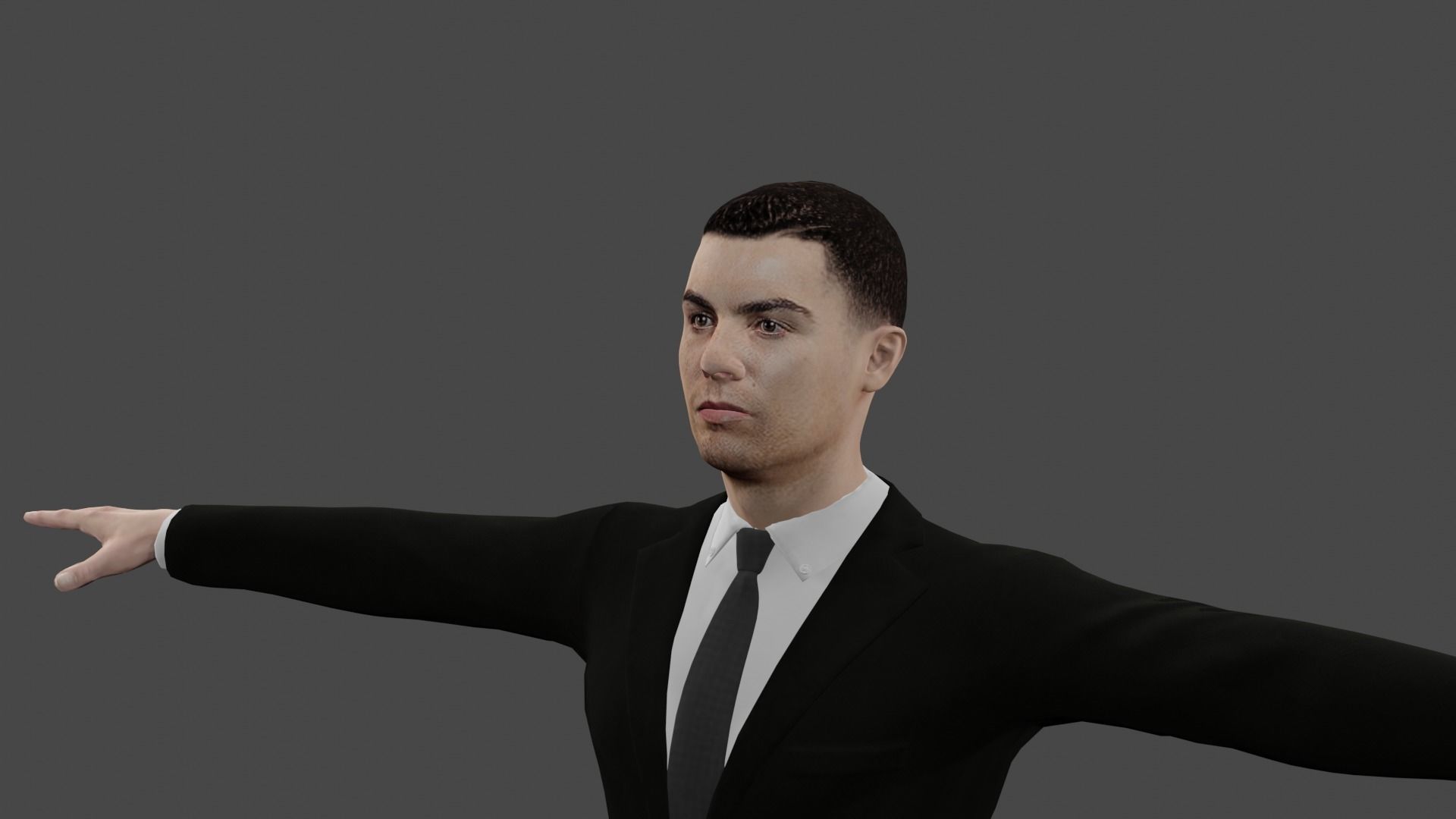 cristiano ronaldo 3D model animated rigged | CGTrader