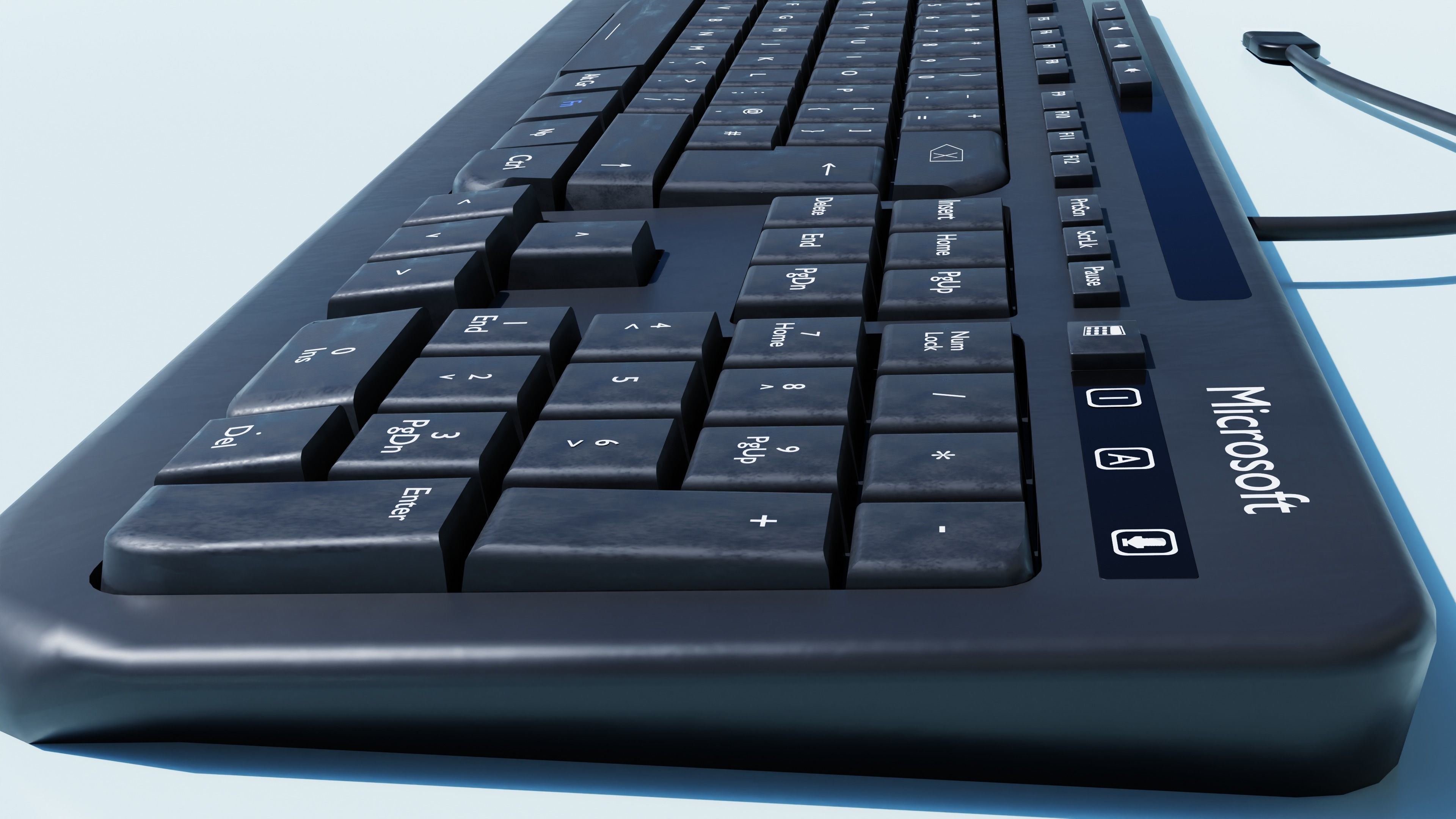 Keyboard Realistic 3D model 3D printable | CGTrader