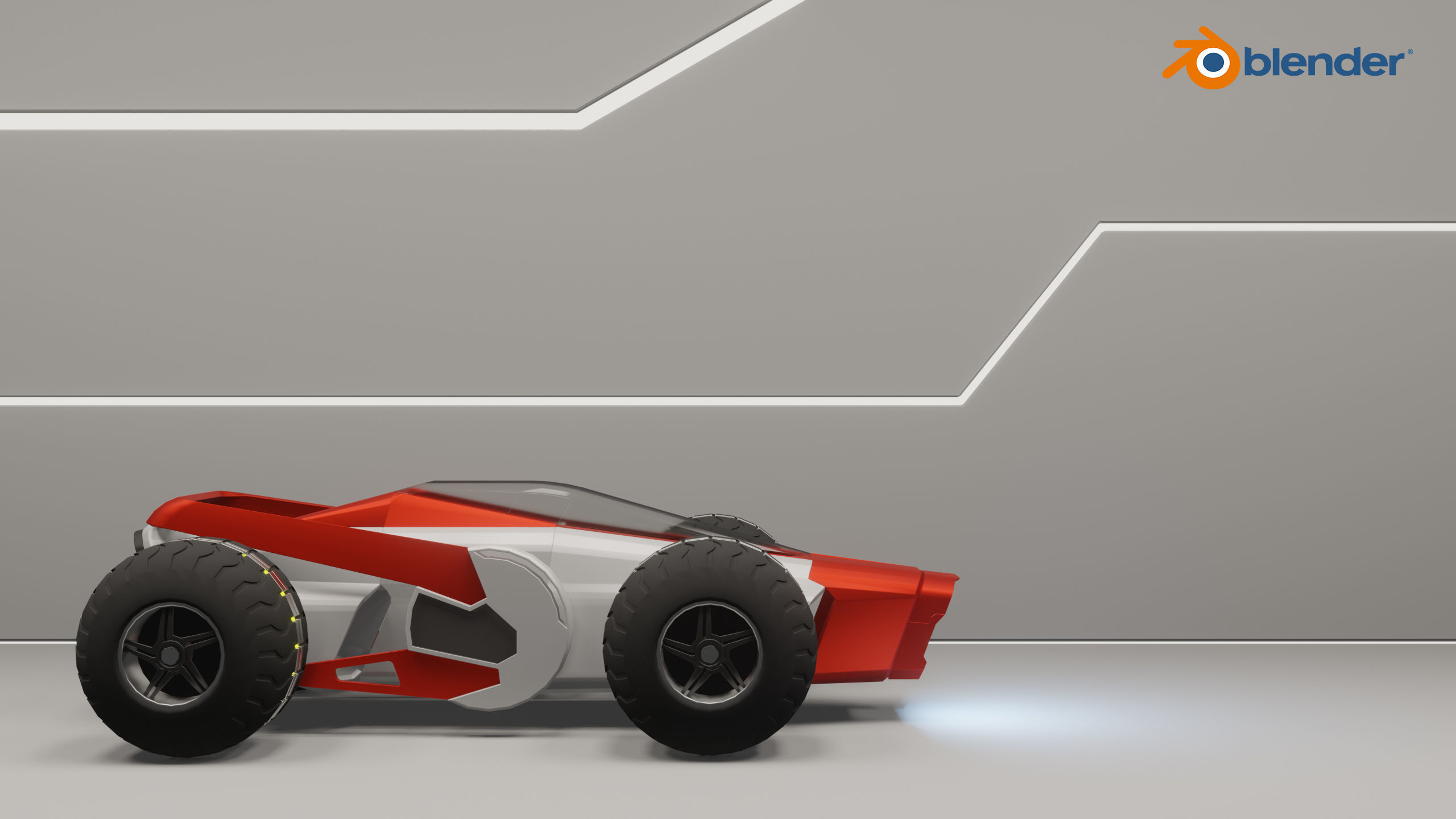 Racing Game Car 3D model | CGTrader