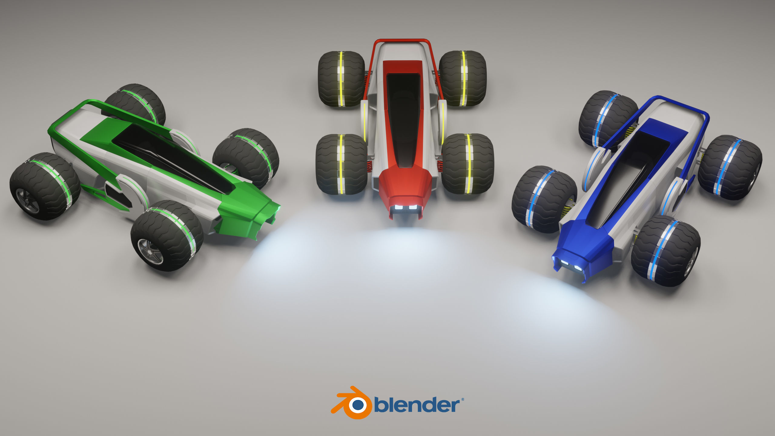 Racing Game Car 3D model | CGTrader