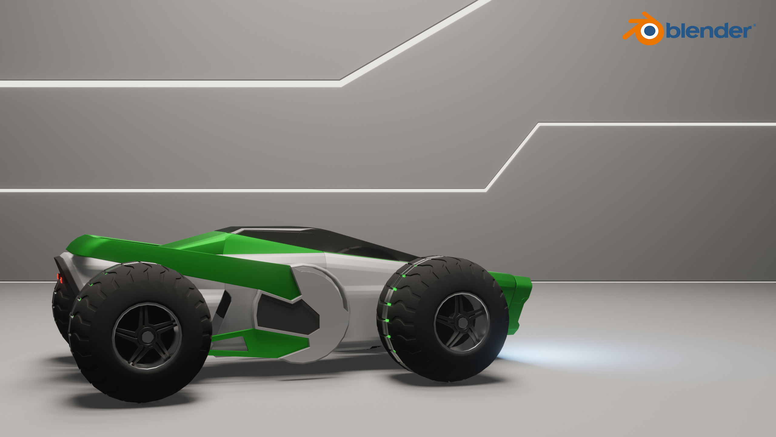 Racing Game Car 3D model | CGTrader