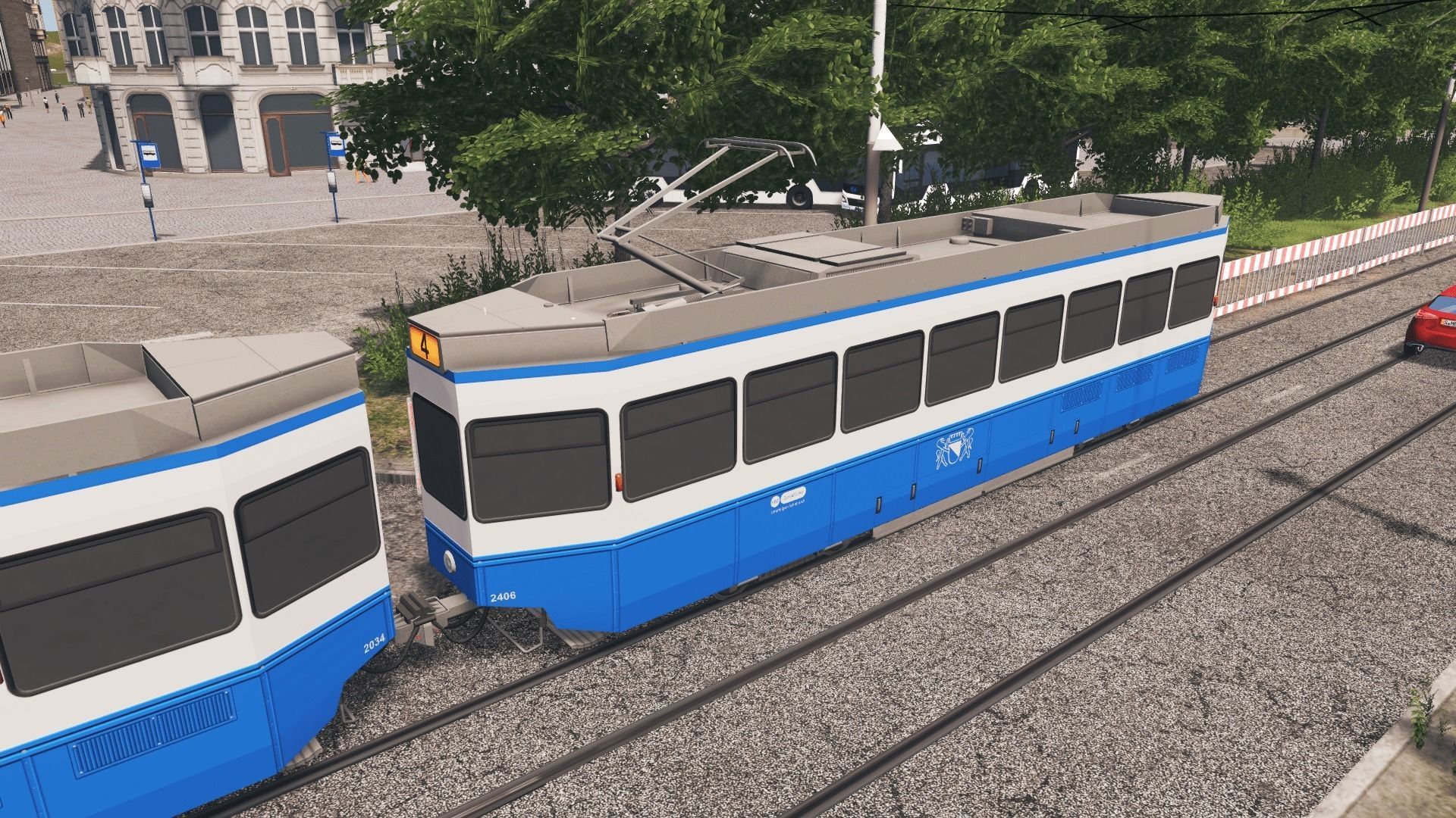 3D model Zurich Tram 2000 VR / AR / low-poly | CGTrader