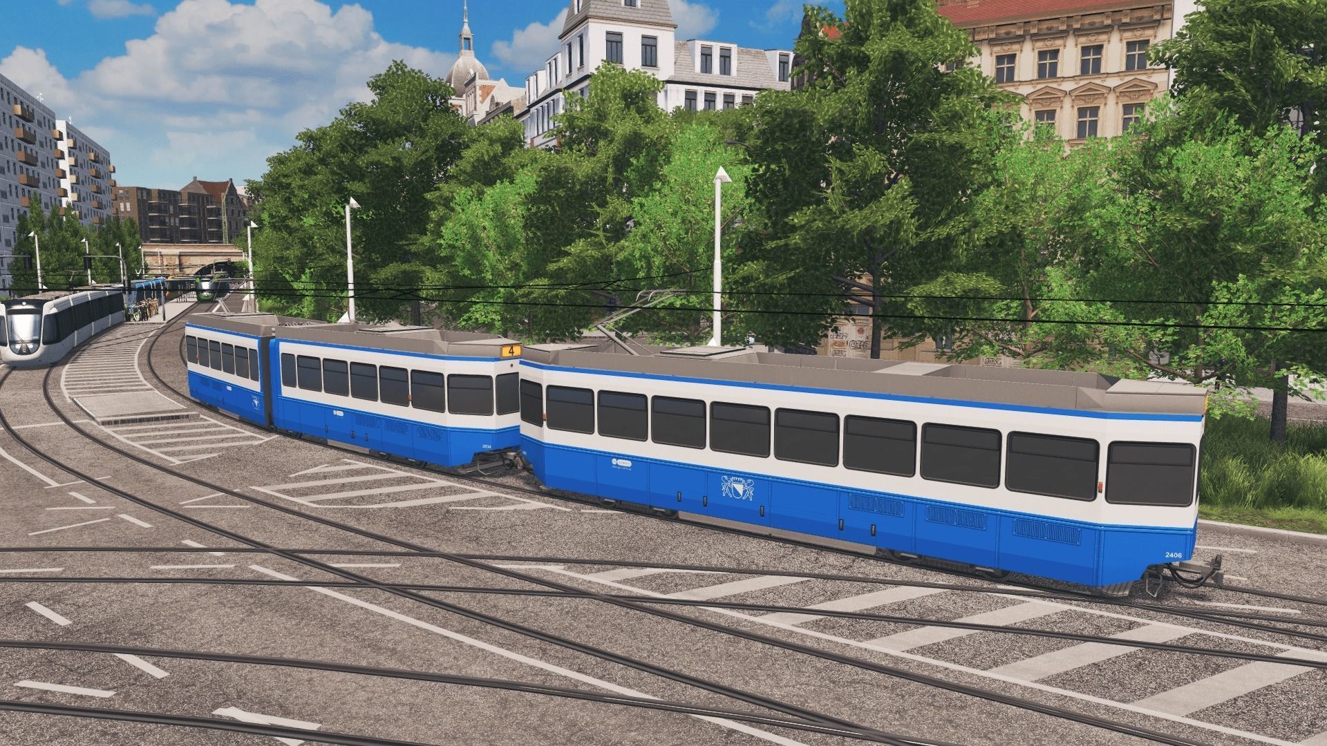 3D model Zurich Tram 2000 VR / AR / low-poly | CGTrader