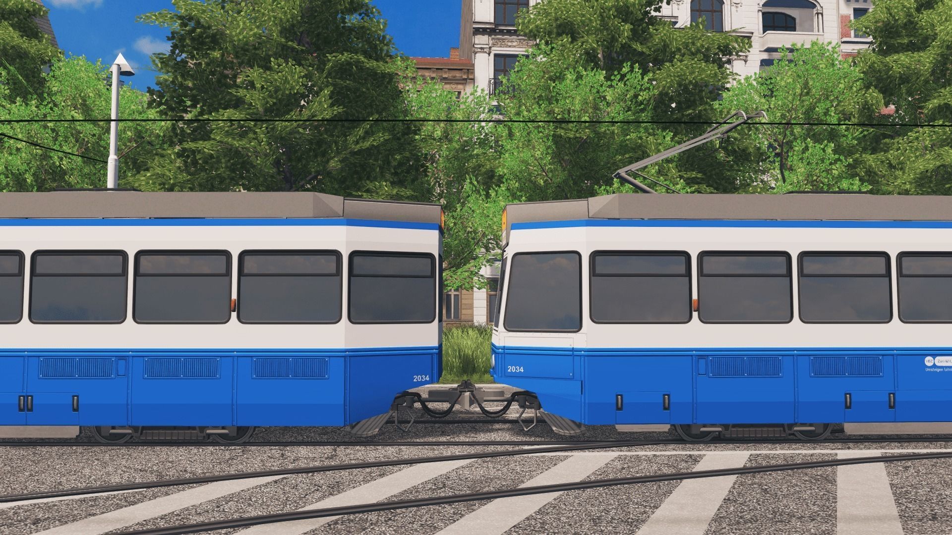3D model Zurich Tram 2000 VR / AR / low-poly | CGTrader