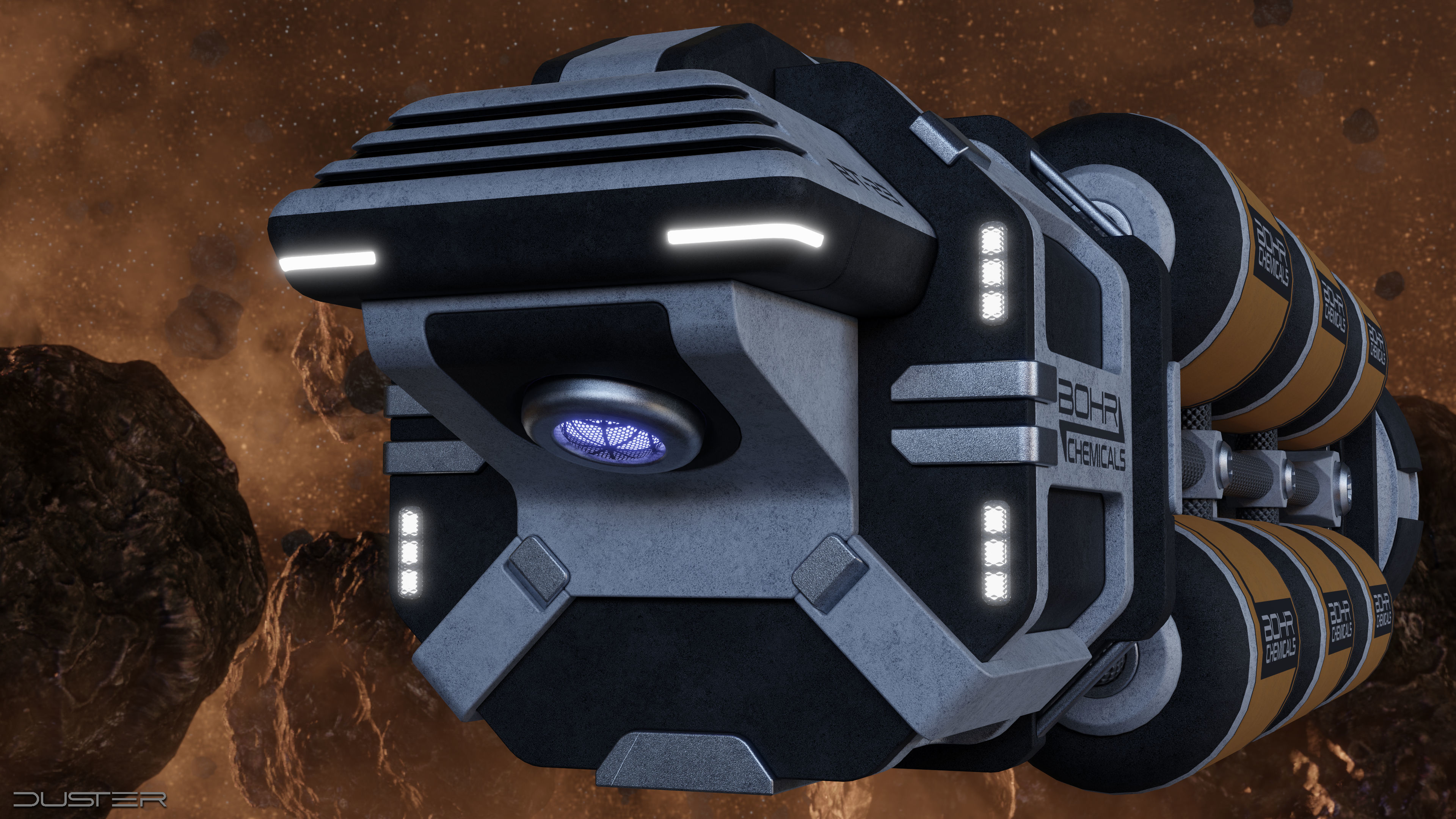 Tanker Sci-Fi Spaceship 3D model | CGTrader