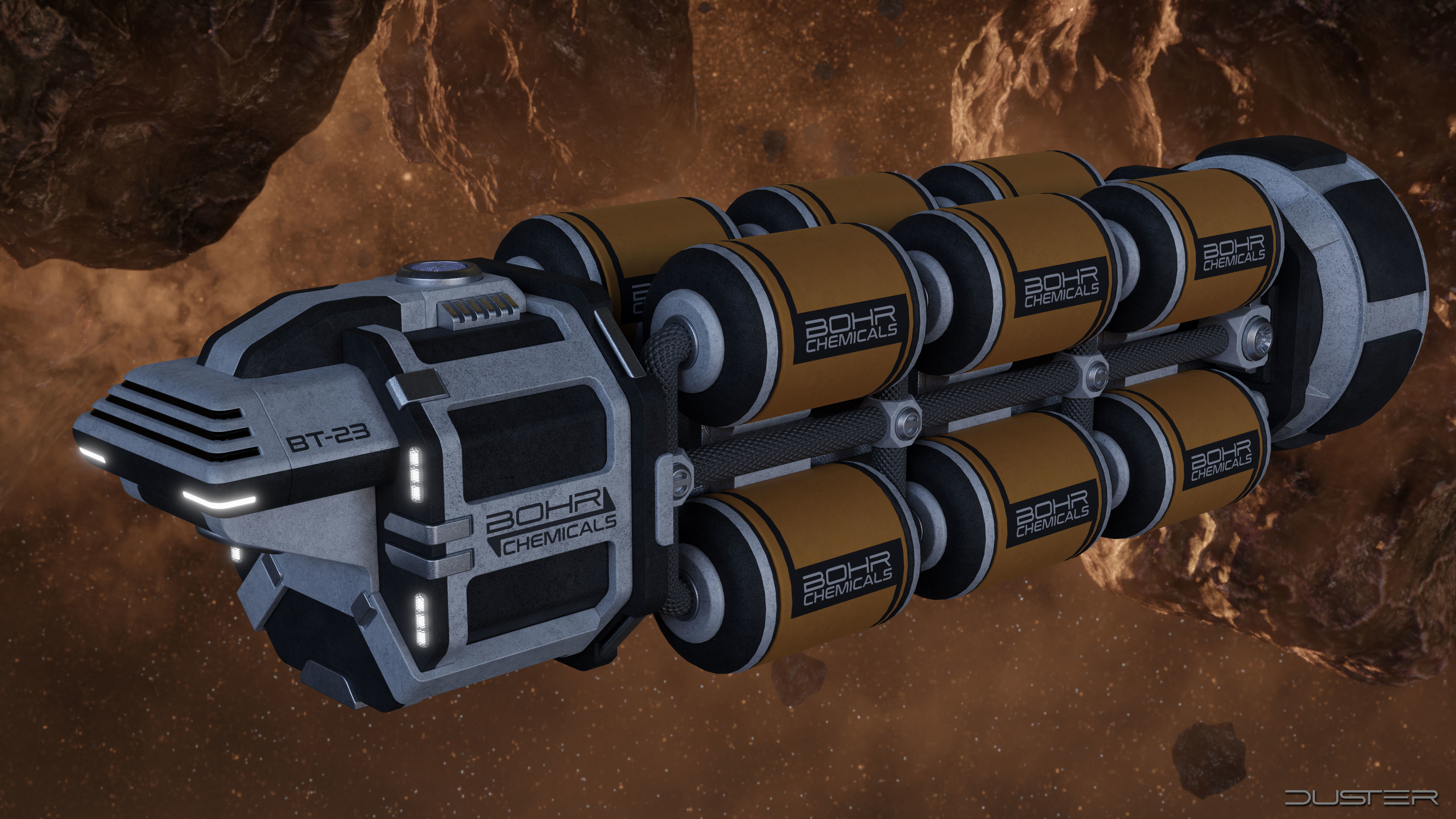 Tanker Sci-Fi Spaceship 3D model | CGTrader