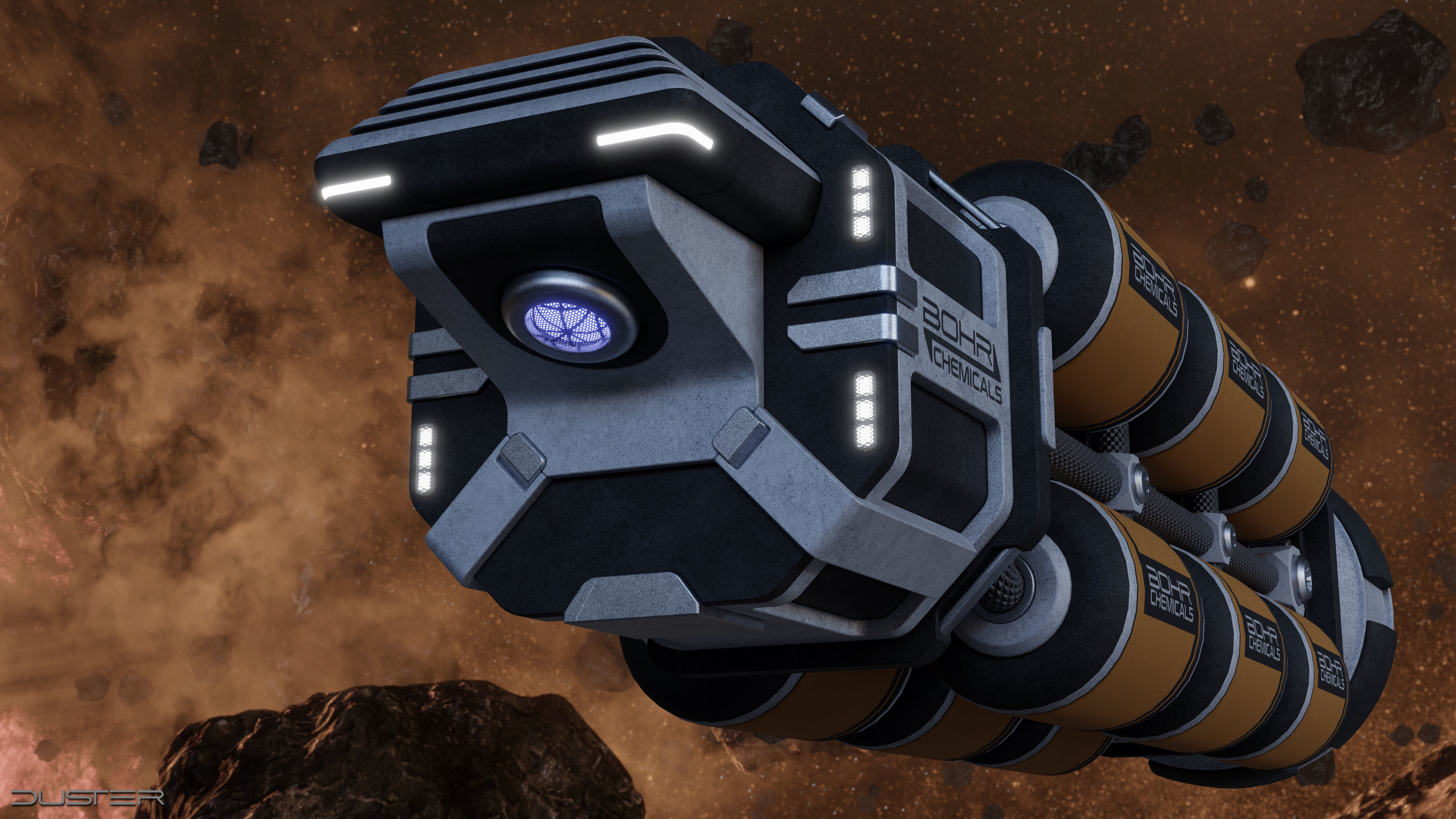 Tanker Sci-Fi Spaceship 3D model | CGTrader