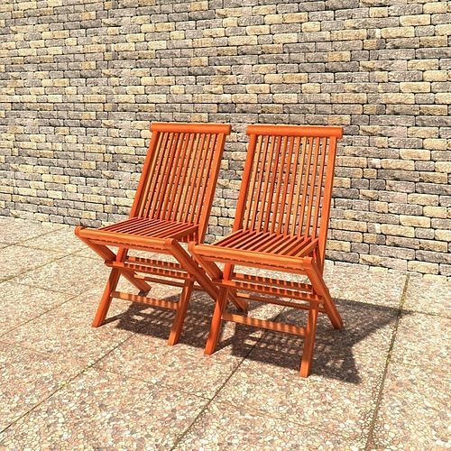 Outdoor chair 3D model | CGTrader