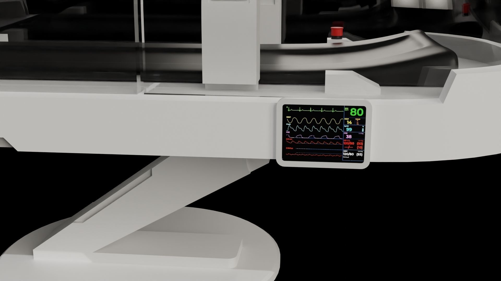 MedPod 3D model rigged | CGTrader