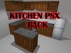3D model Kitchen PSX asset pack VR / AR / low-poly | CGTrader