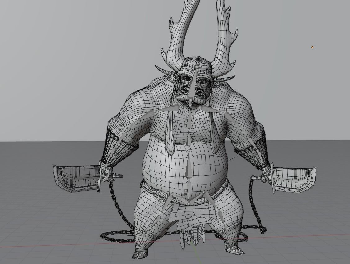kung fu panda - kai 3d sculpture 3D model | CGTrader
