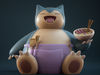 Snorlax Pokemon Chef 3D model 3D printable | CGTrader