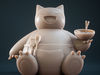 Snorlax Pokemon Chef 3D model 3D printable | CGTrader