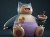 Snorlax Pokemon Chef 3D model 3D printable | CGTrader