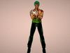 Zoro vs kuma pose 3D model | CGTrader