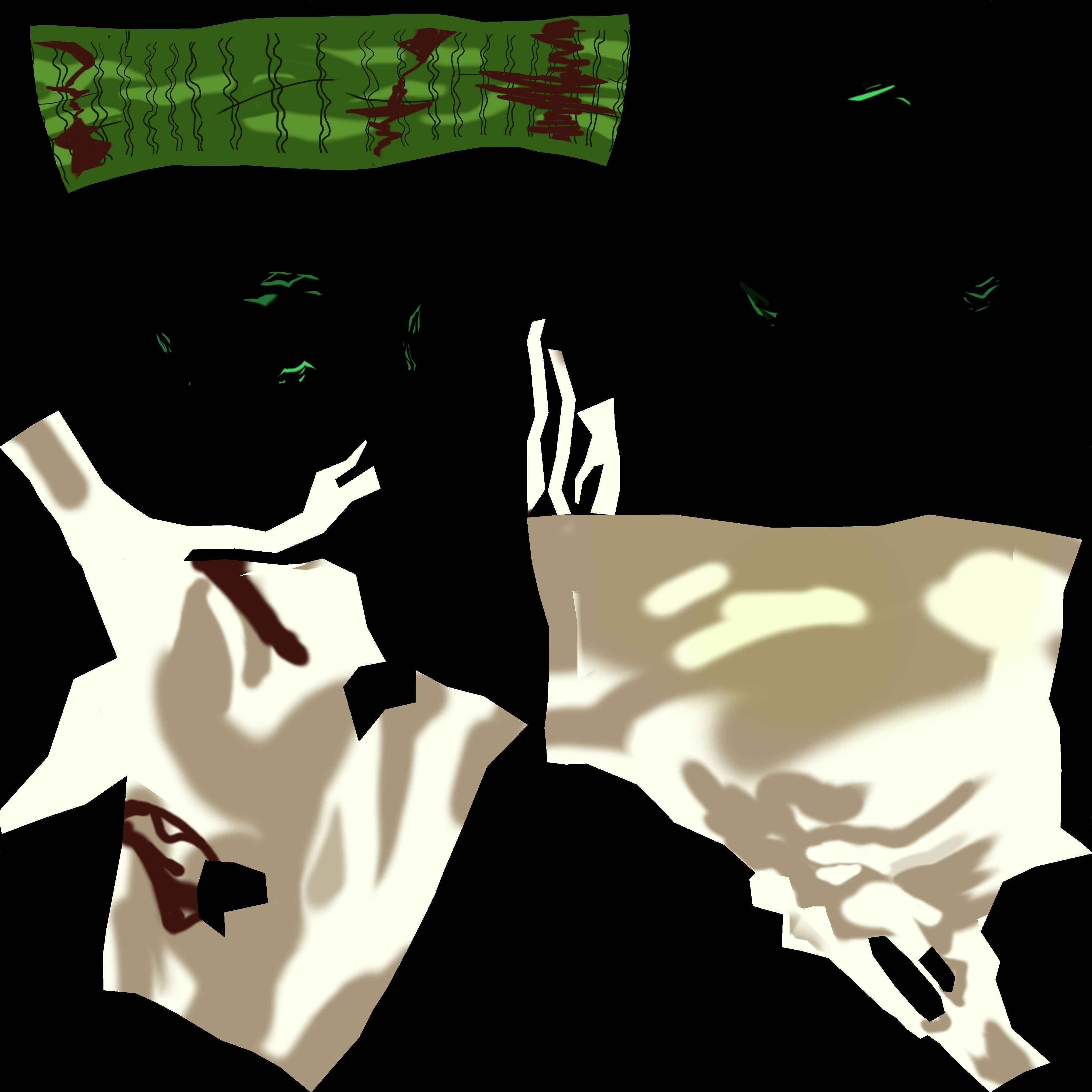 Zoro vs kuma pose 3D model | CGTrader