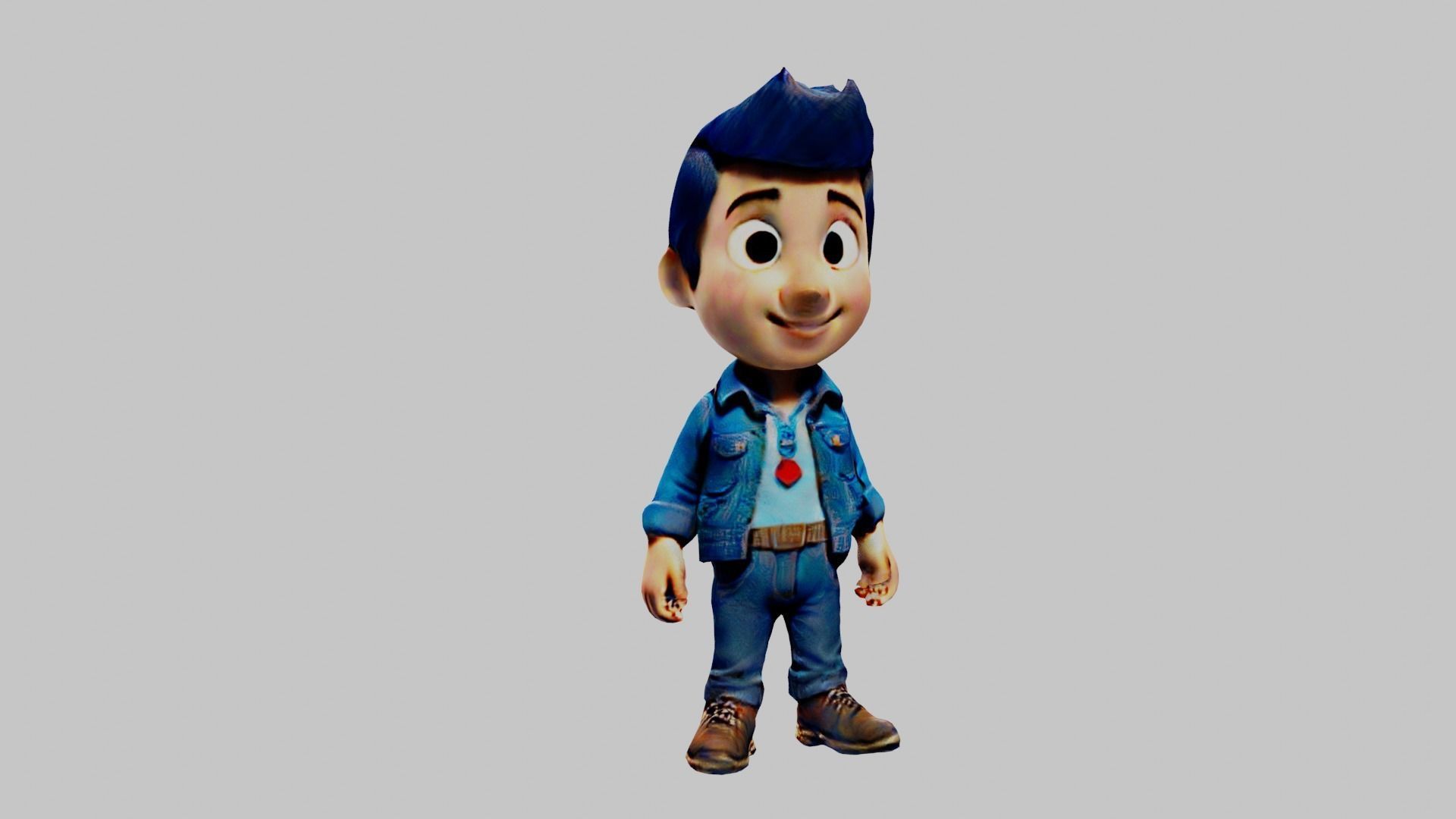3D model School Boy - Student VR / AR / low-poly | CGTrader