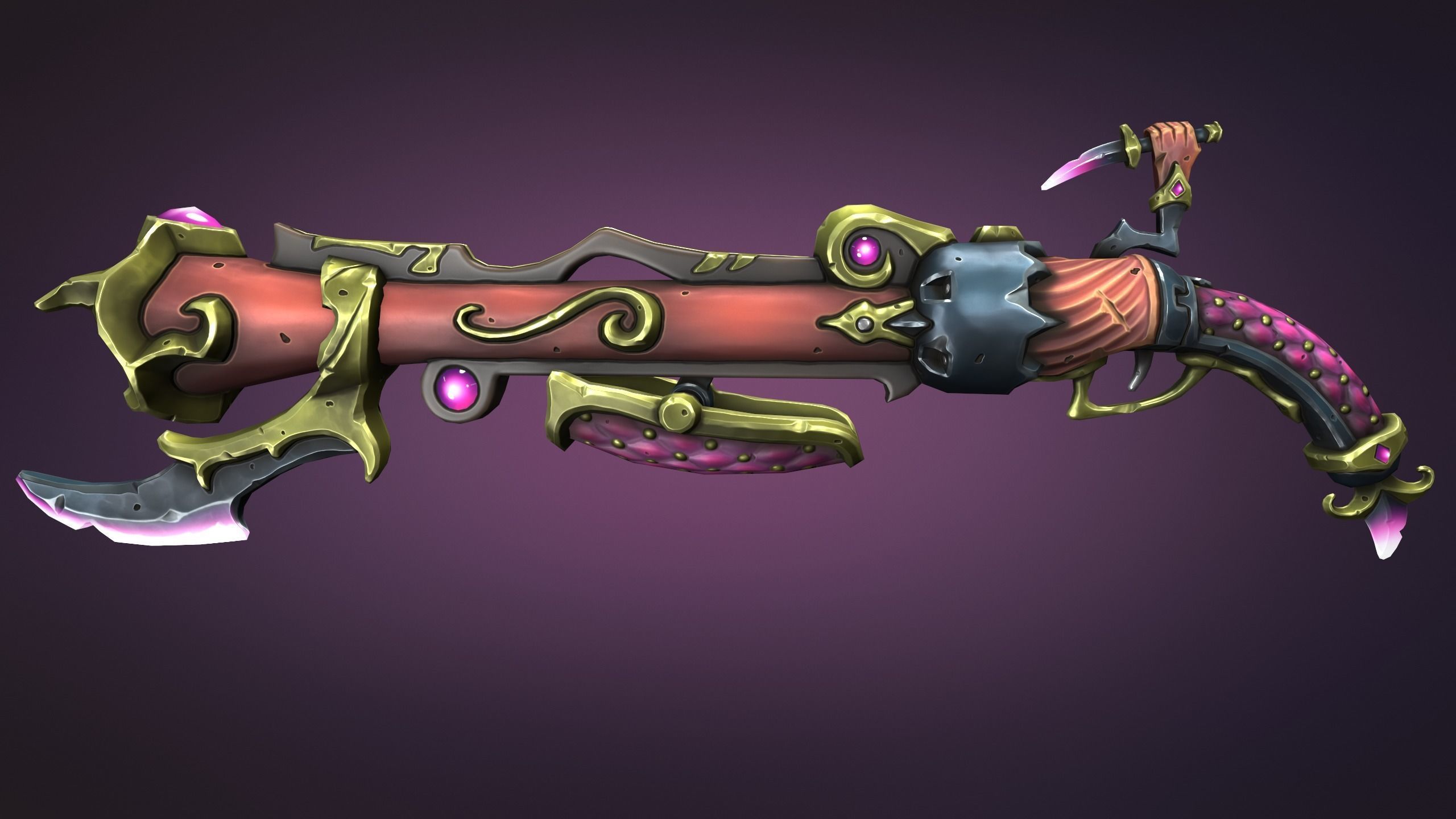 Royal musket 3d print 3D model 3D printable | CGTrader