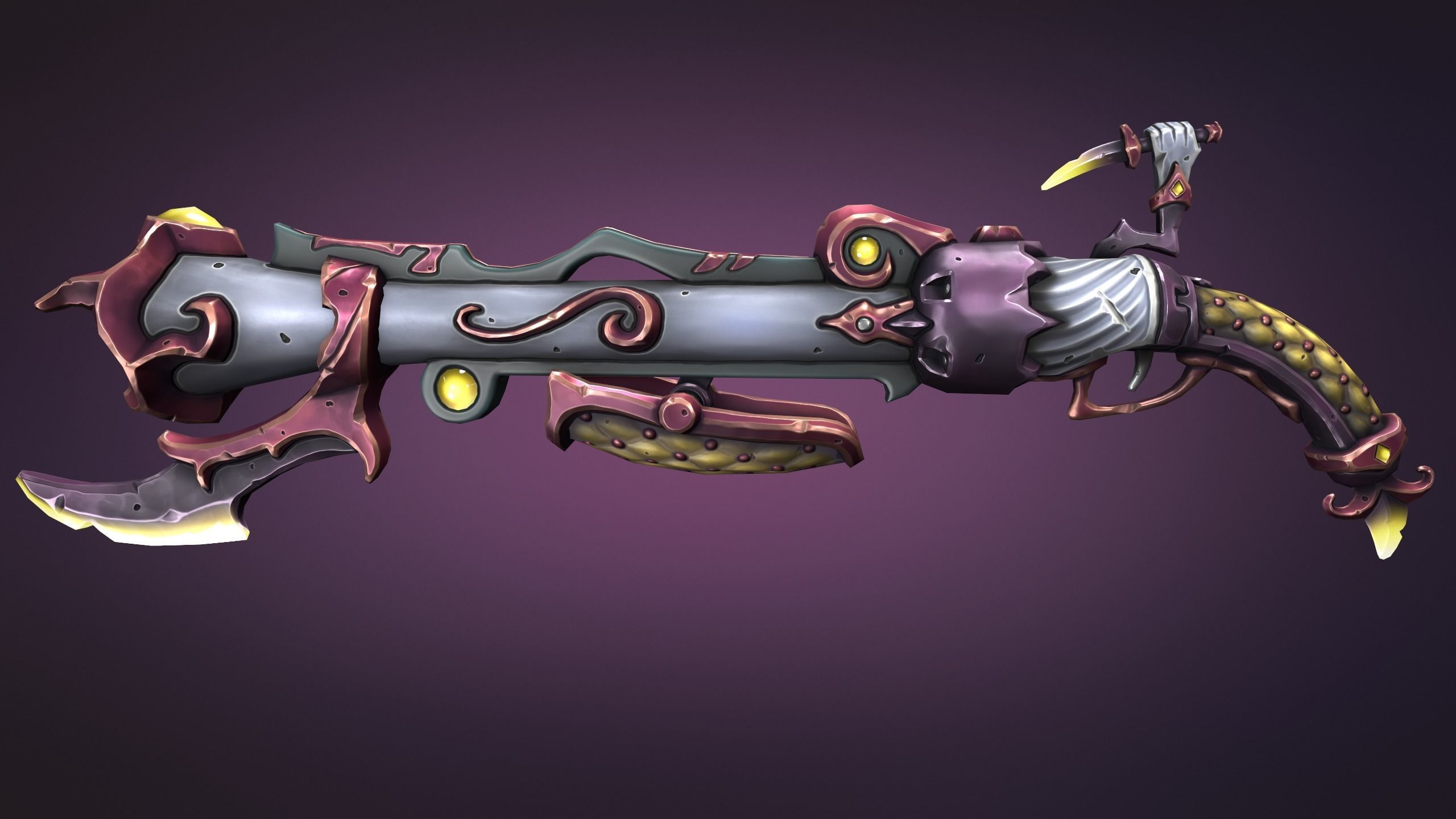 Royal musket 3d print 3D model 3D printable | CGTrader
