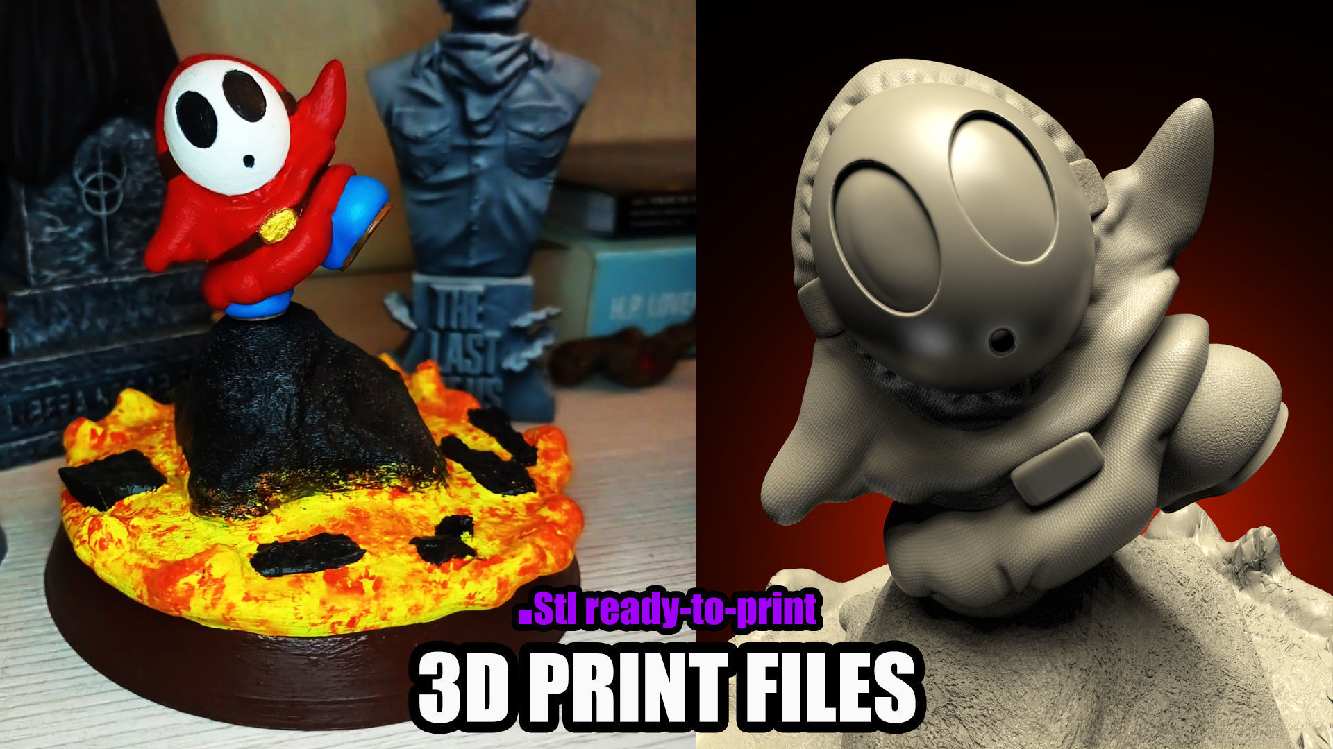 SHY GUY - THE SUPER MARIO BROS MOVIE - 3D PRINT MODEL STL 3D model 3D printable | CGTrader