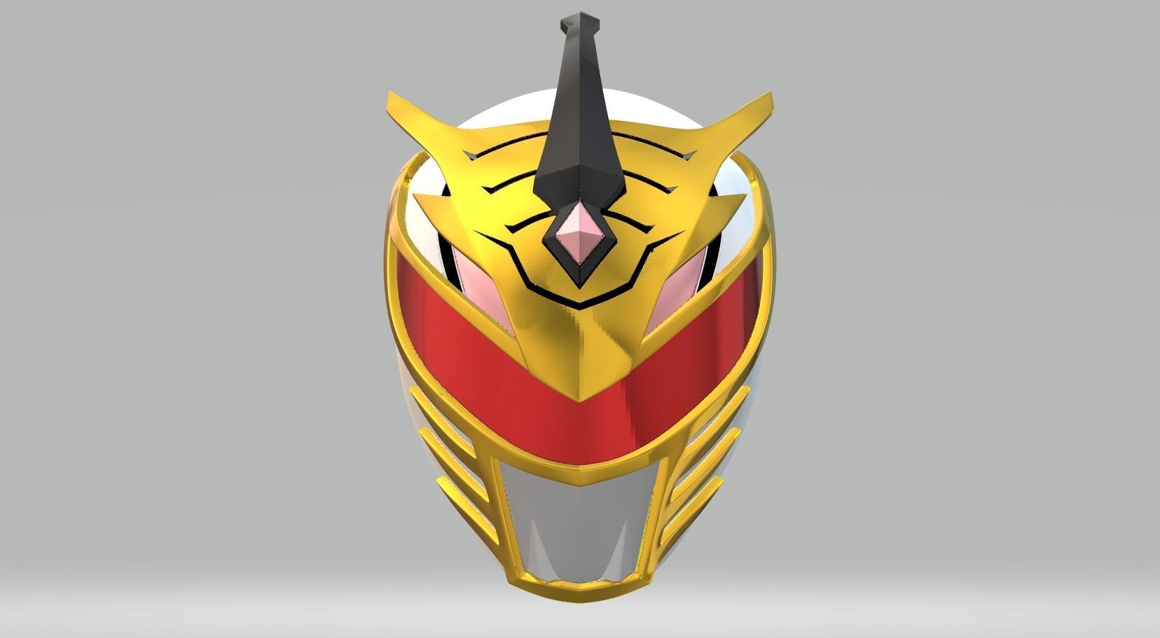 Power Rangers Lord Drakkon Helmet 3D model 3D printable | CGTrader