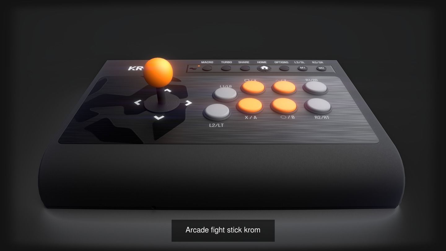 3D Model Collection Arcade sticks VR / AR / low-poly | CGTrader
