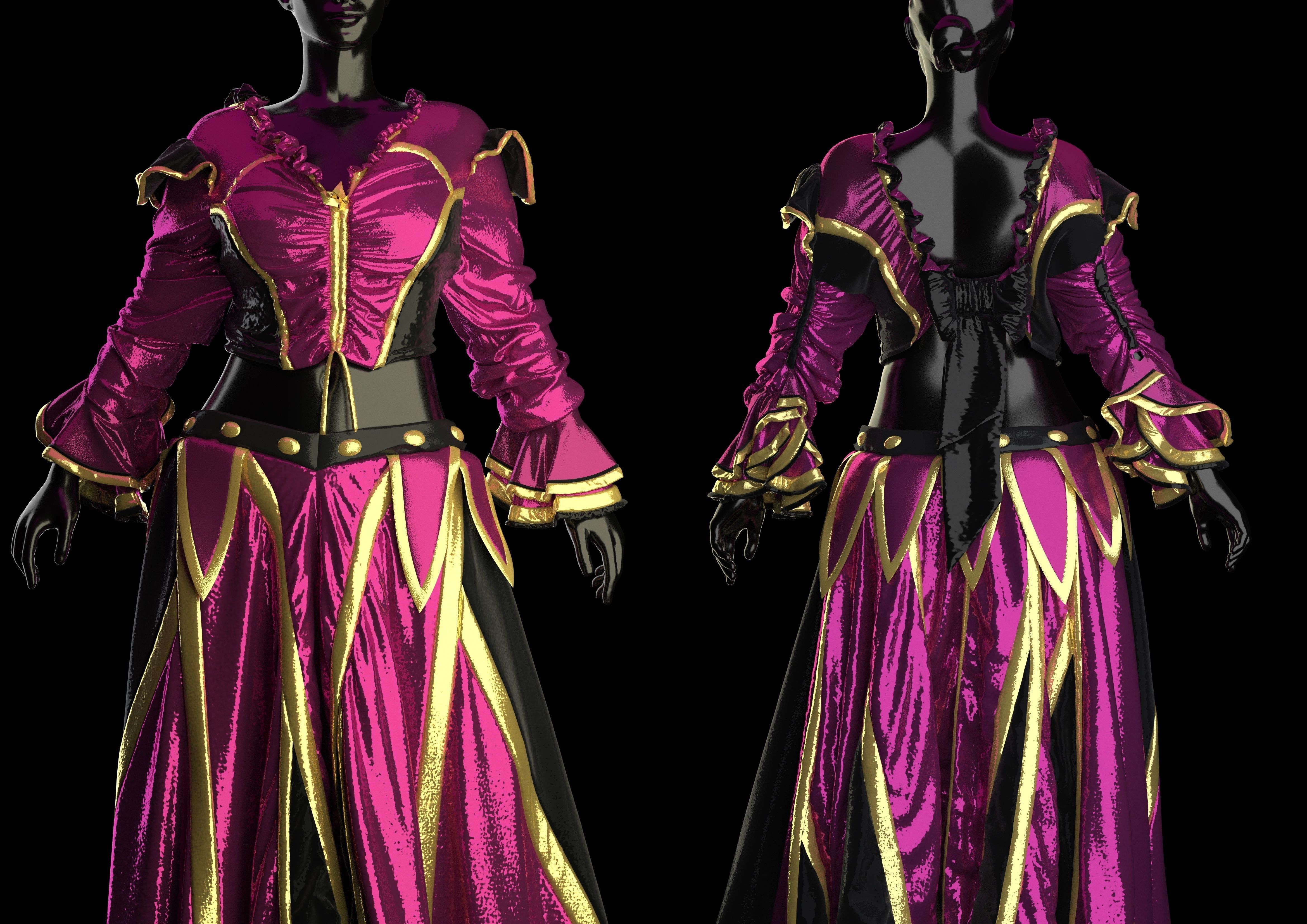 Silent Gypsy 3D model | CGTrader