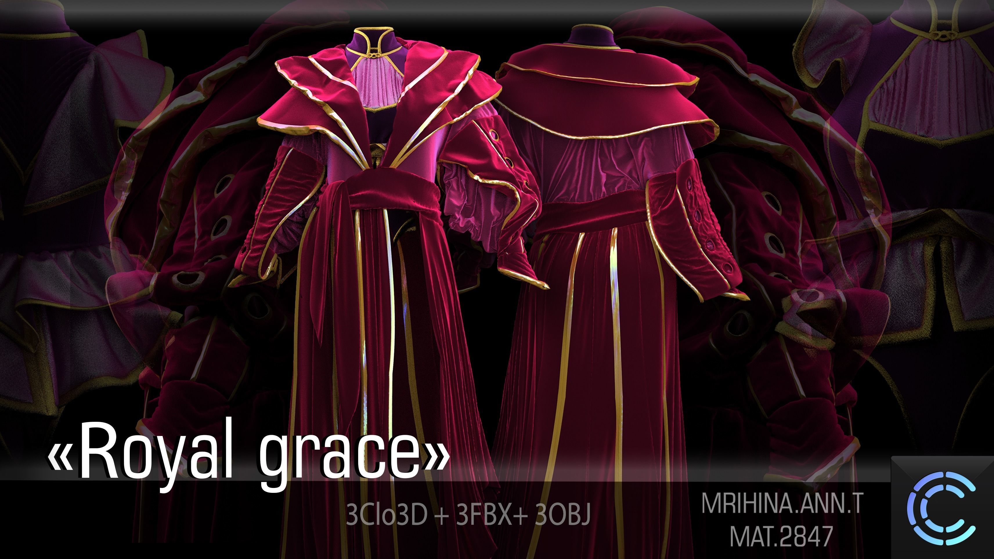 Royal Grace 3D model | CGTrader