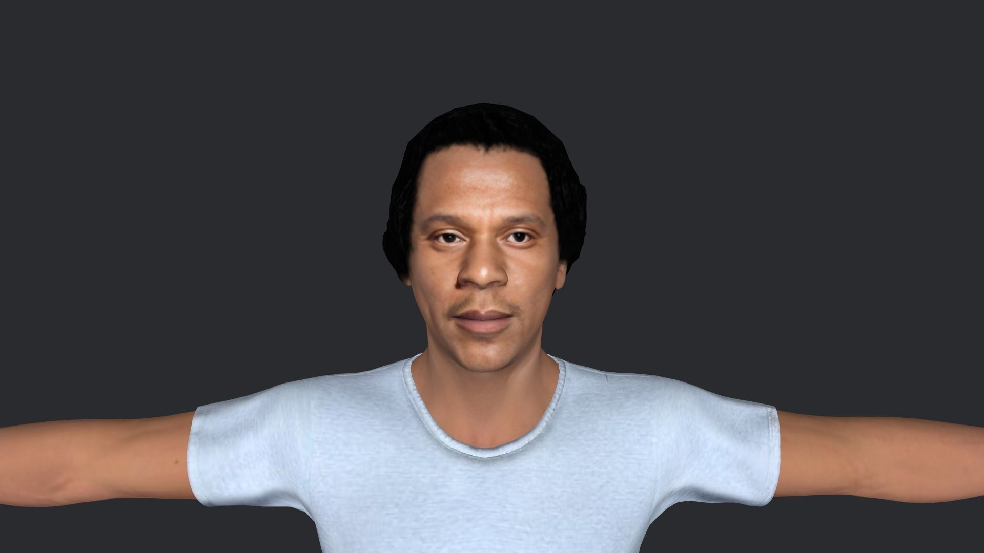 Jay Z Hyper Realistic Full Body Rigged Character 3D model animated rigged | CGTrader
