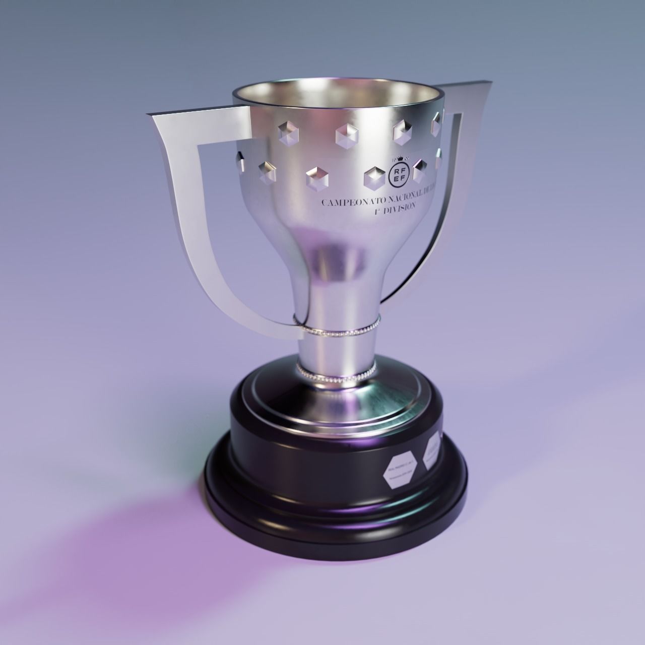 La Liga Trophy 3D model | CGTrader