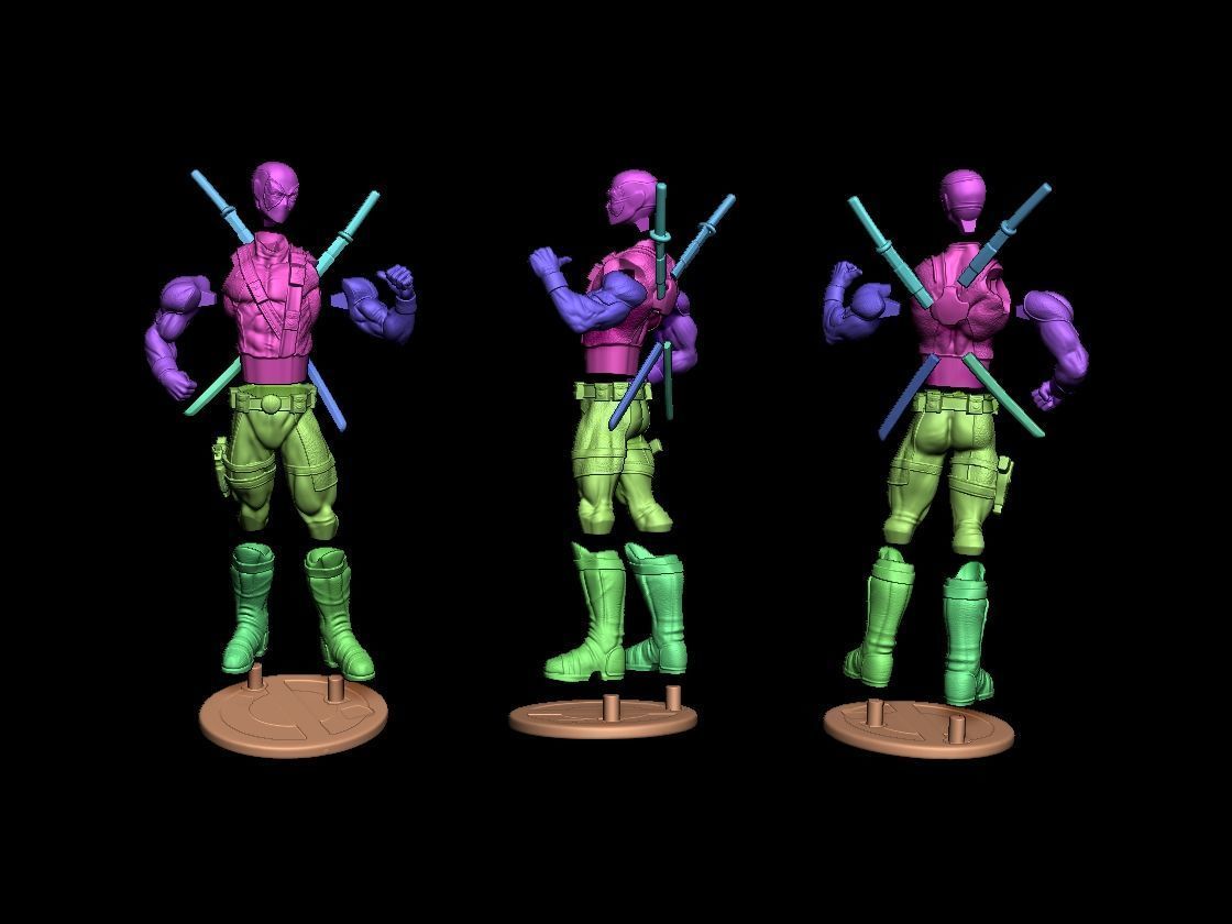 V022 - MARVEL DEADPOOL 3D model 3D printable | CGTrader