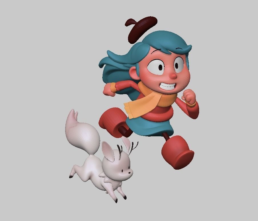 Hilda 3D model 3D printable | CGTrader